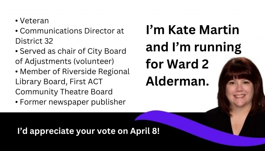 Vote Kate Martin, Kate Martin