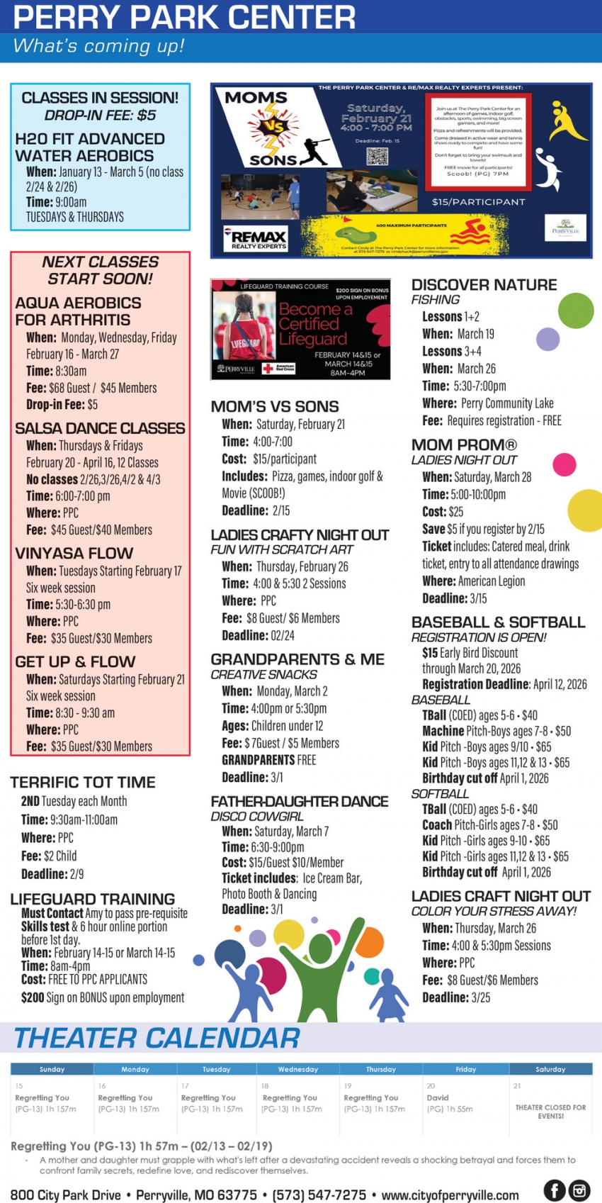 Next Classes Start Soon!, Perry Park Center, Perryville, MO